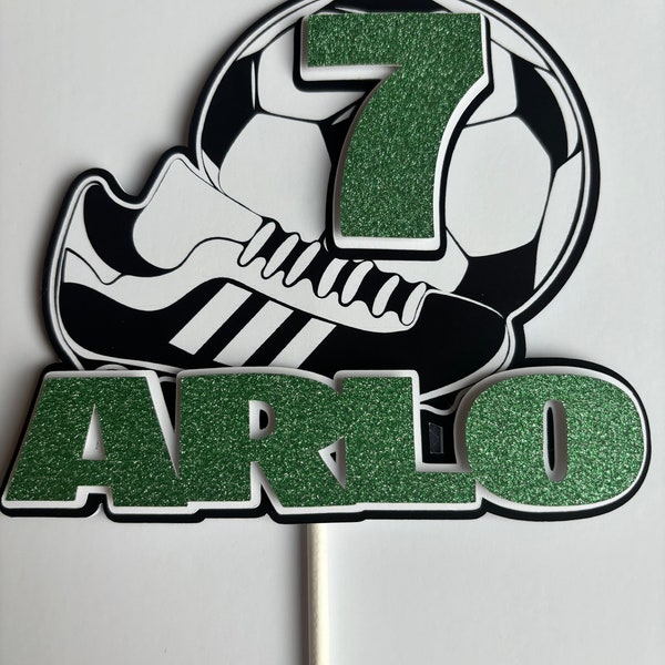 Football Cake Topper - Etsy UK