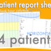 4 Patient Blank Horizontal Report Sheet/brain. Color - Etsy