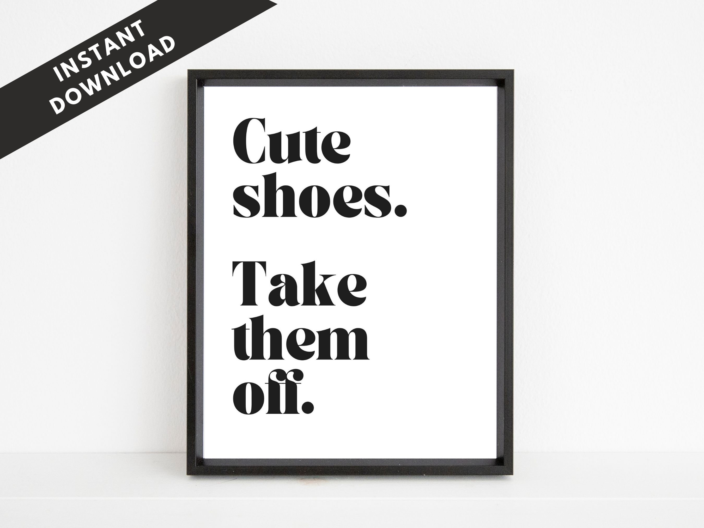 Simple Remove Shoes Sign, Remove Shoes Printable, Please Remove Your ...
