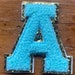 Bubblegum Pink Varsity Letter Patch, 3" Inch Letter Patch, Chenille ...