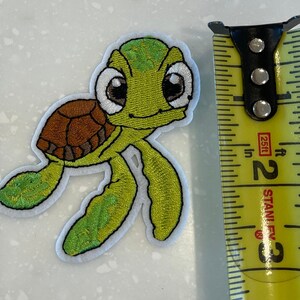Pixar Finding Nemo Squirt Disney Inspired Embroidered Iron on Disney ...