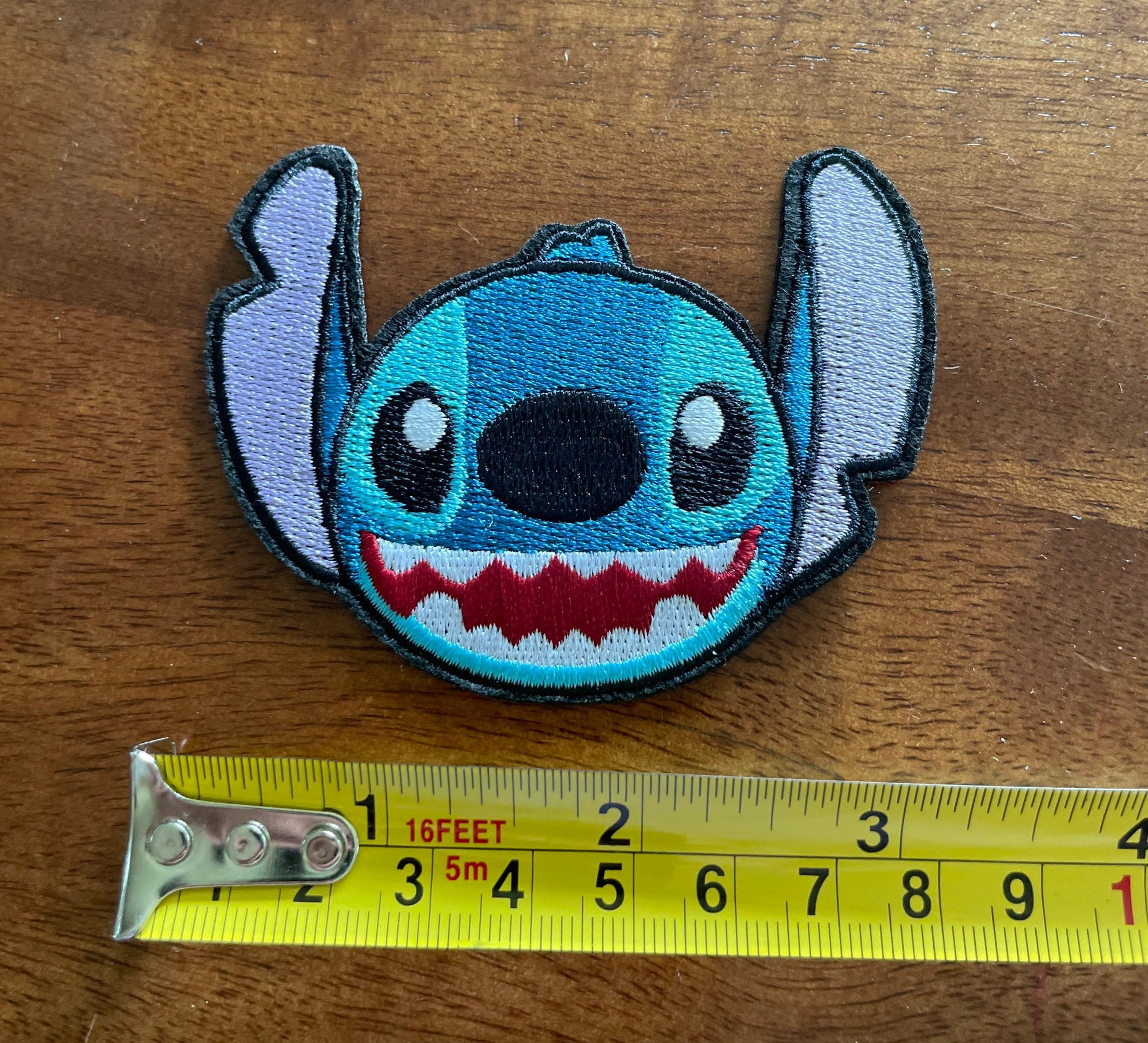 Pixar Stitch Disney Inspired Embroidered Iron on Disney Patch - Etsy