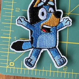 Bluey Inspired Disney Embroidered Iron on Patch - Etsy