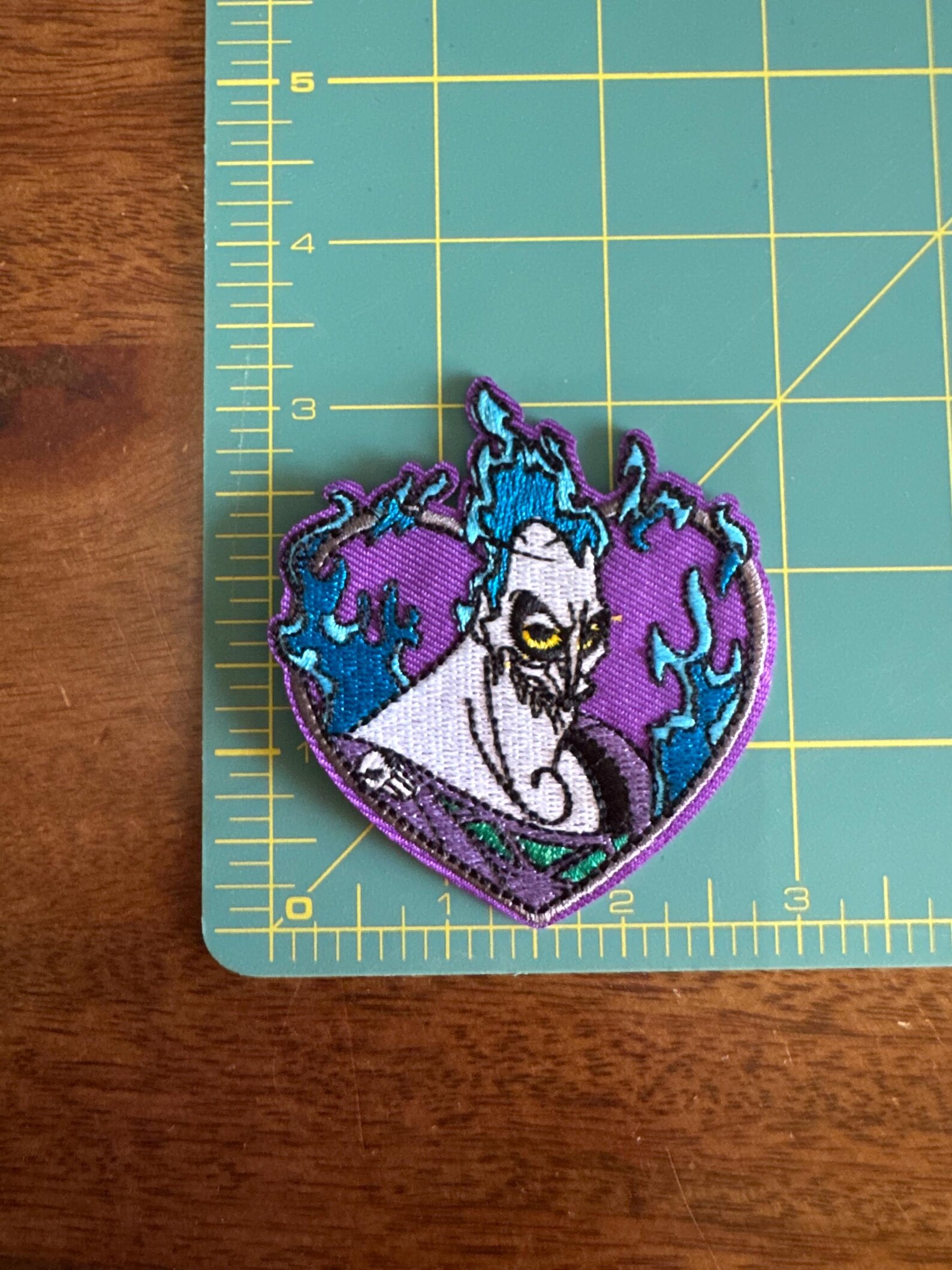 Disneys Hercules Hades Inspired Embroidered Iron on Patch - Etsy