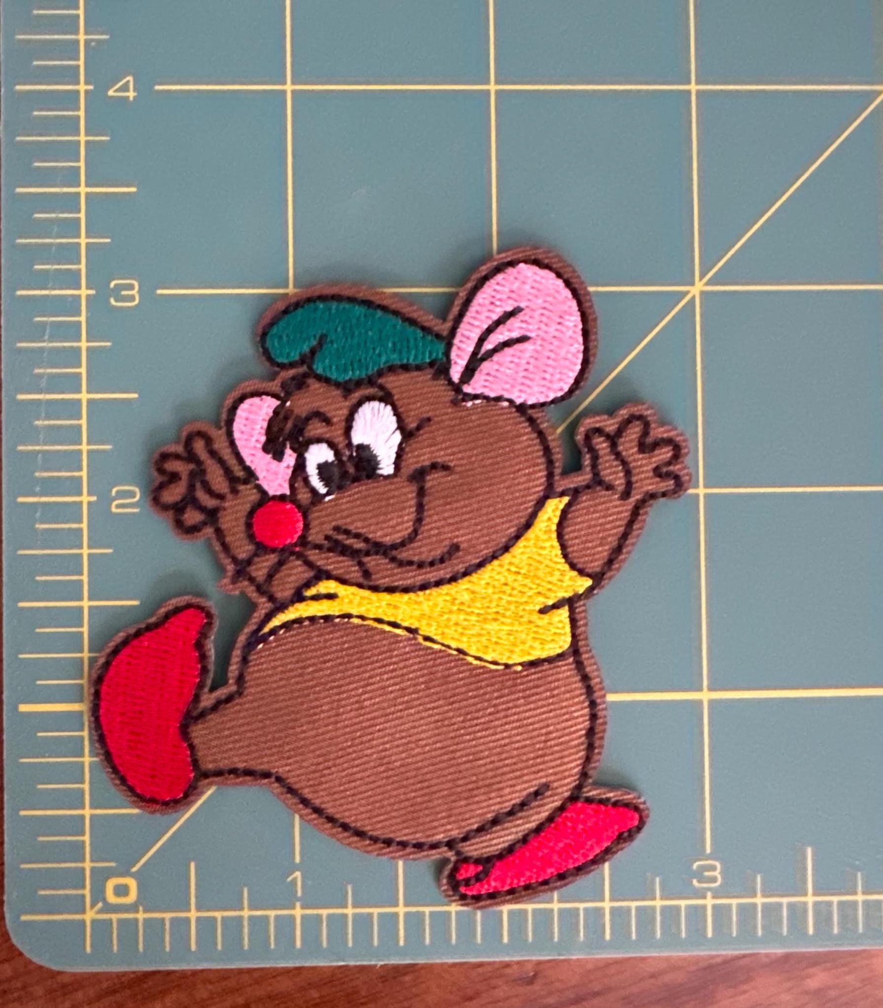Disneys Cinderella Gus Gus Inspired Embroidered Iron on Patch - Etsy