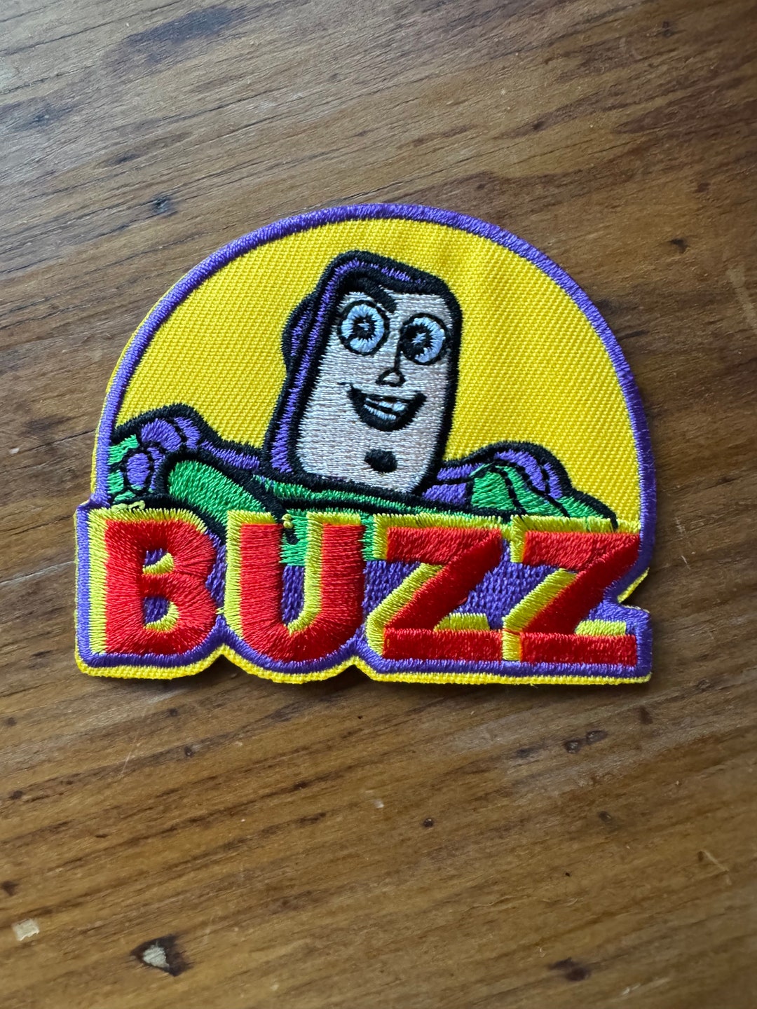 Pixar Toy Story Buzz Disney Inspired Embroidered Iron on Disney Patch ...