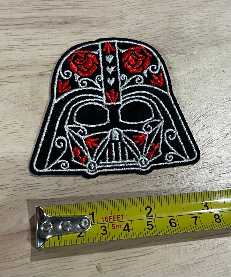 Darth Vader Star Wars Inspired Iron on Patch - Etsy