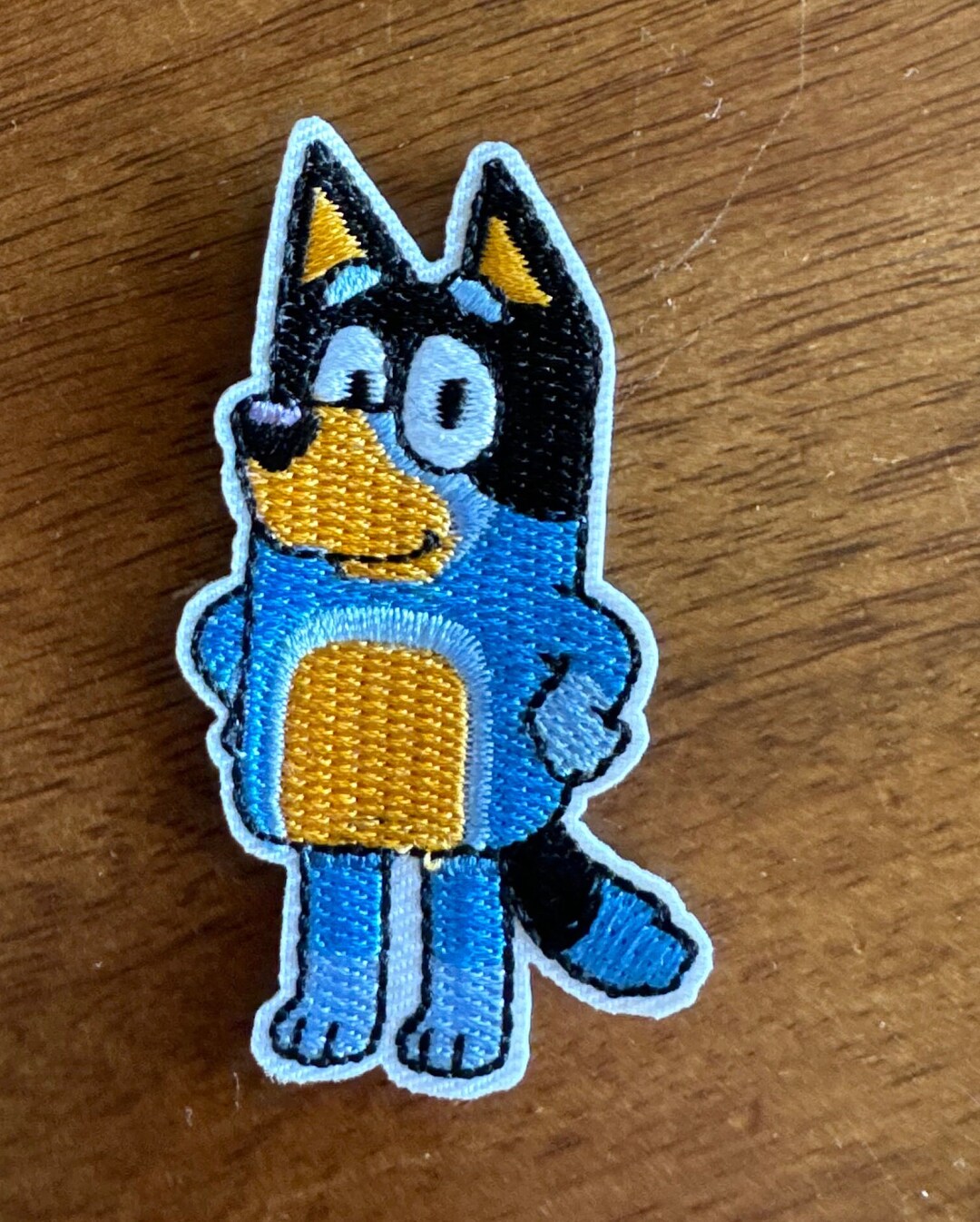 Bluey Inspired Bandit Dad Disney Embroidered Iron on Patch - Etsy