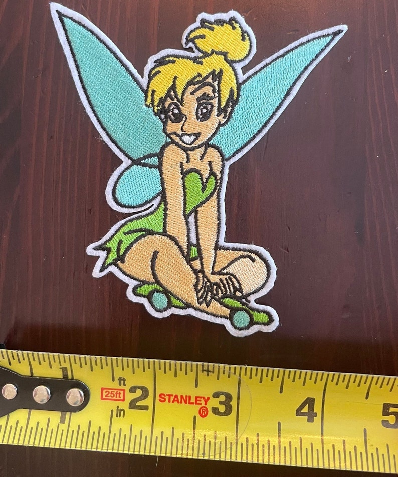 Tinkerbell Disney Inspired Embroidered Iron on Disney Patch - Etsy