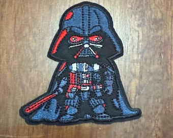 Embroidered Darth Vader Patch, Star Wars Iron on Applique - Etsy