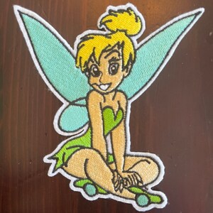 Tinkerbell Disney Inspired Embroidered Iron on Disney Patch - Etsy