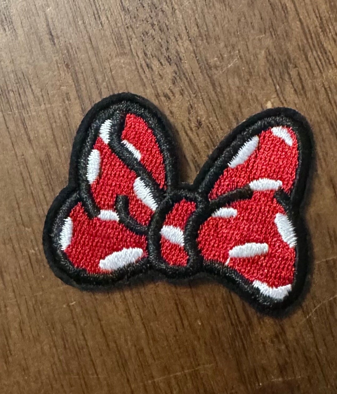 Minnie Mouse Disney Inspired Embroidered Iron on Disney Patch - Etsy