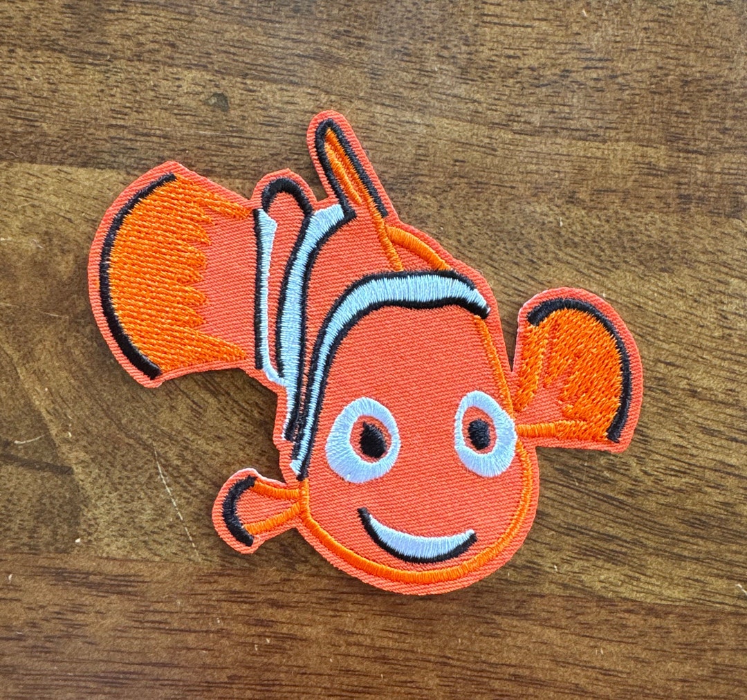 Pixar Finding Nemo Disney Inspired Embroidered Iron on Disney Patch - Etsy