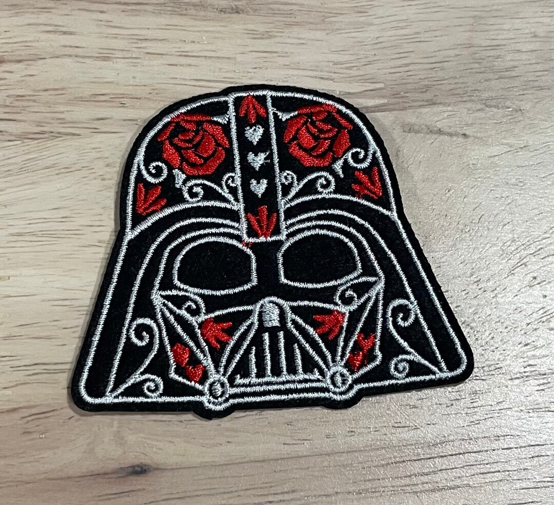 Darth Vader Star Wars Inspired Iron on Patch - Etsy