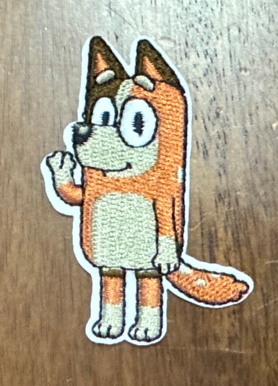 Bluey Inspired Chili Disney Embroidered Iron on Patch - Etsy