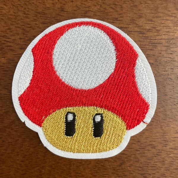 Iron Mario Kart Patch - Etsy