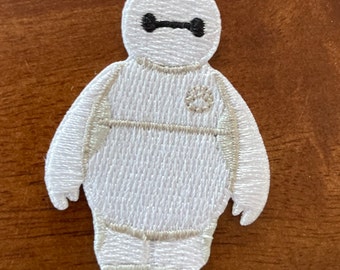 Baymax Patches Iron on Patches Big Hero Iron on Patch Patches for Jackets Embroidery Patch Patch ...