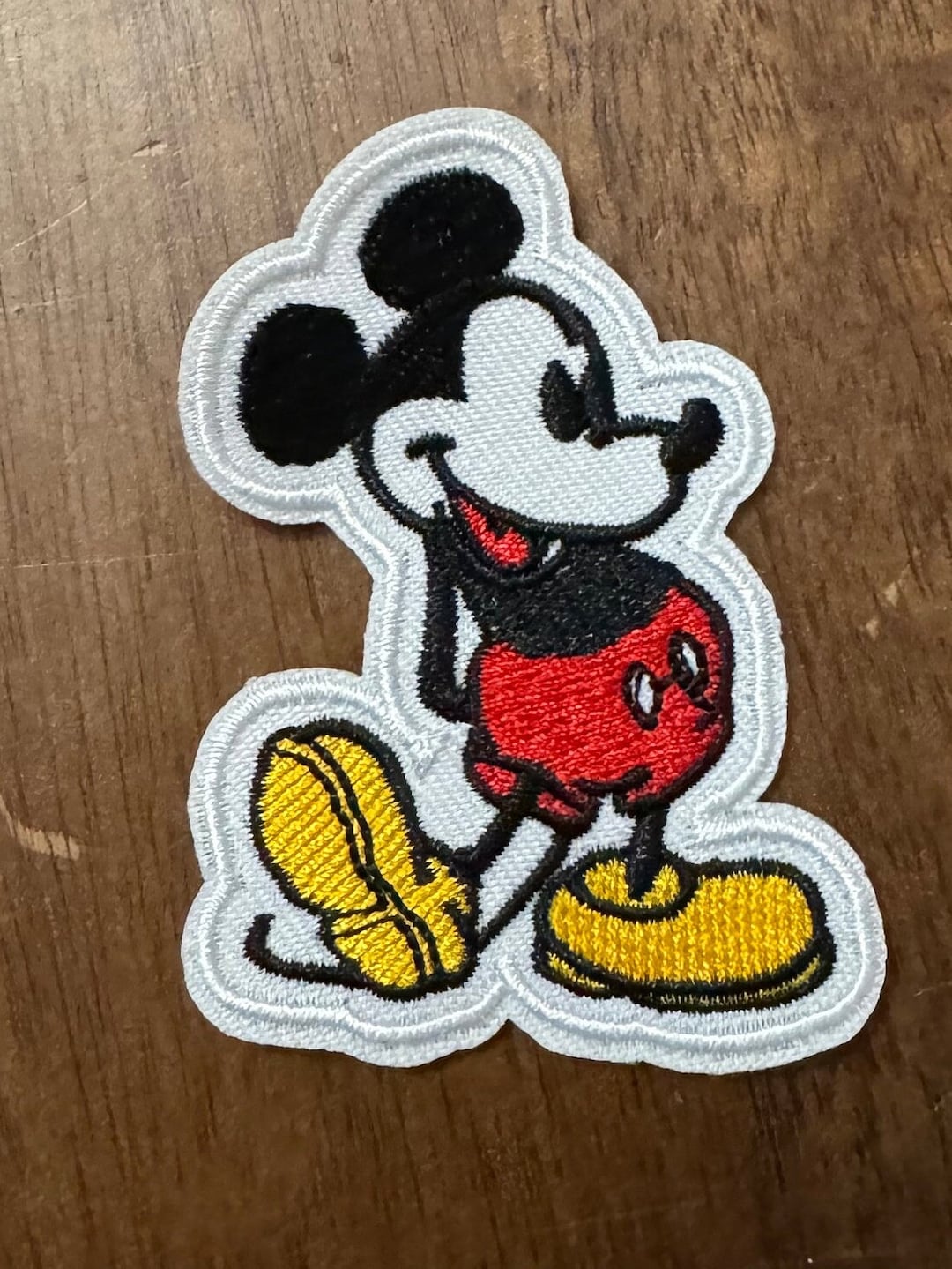 Mickey Mouse Disney Inspired Embroidered Iron on Disney Patch - Etsy