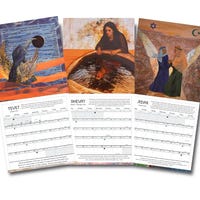 2024-2025 Jewish Holiday Calendar | Hebrew Year 5785 | Style: Aviv - Etsy