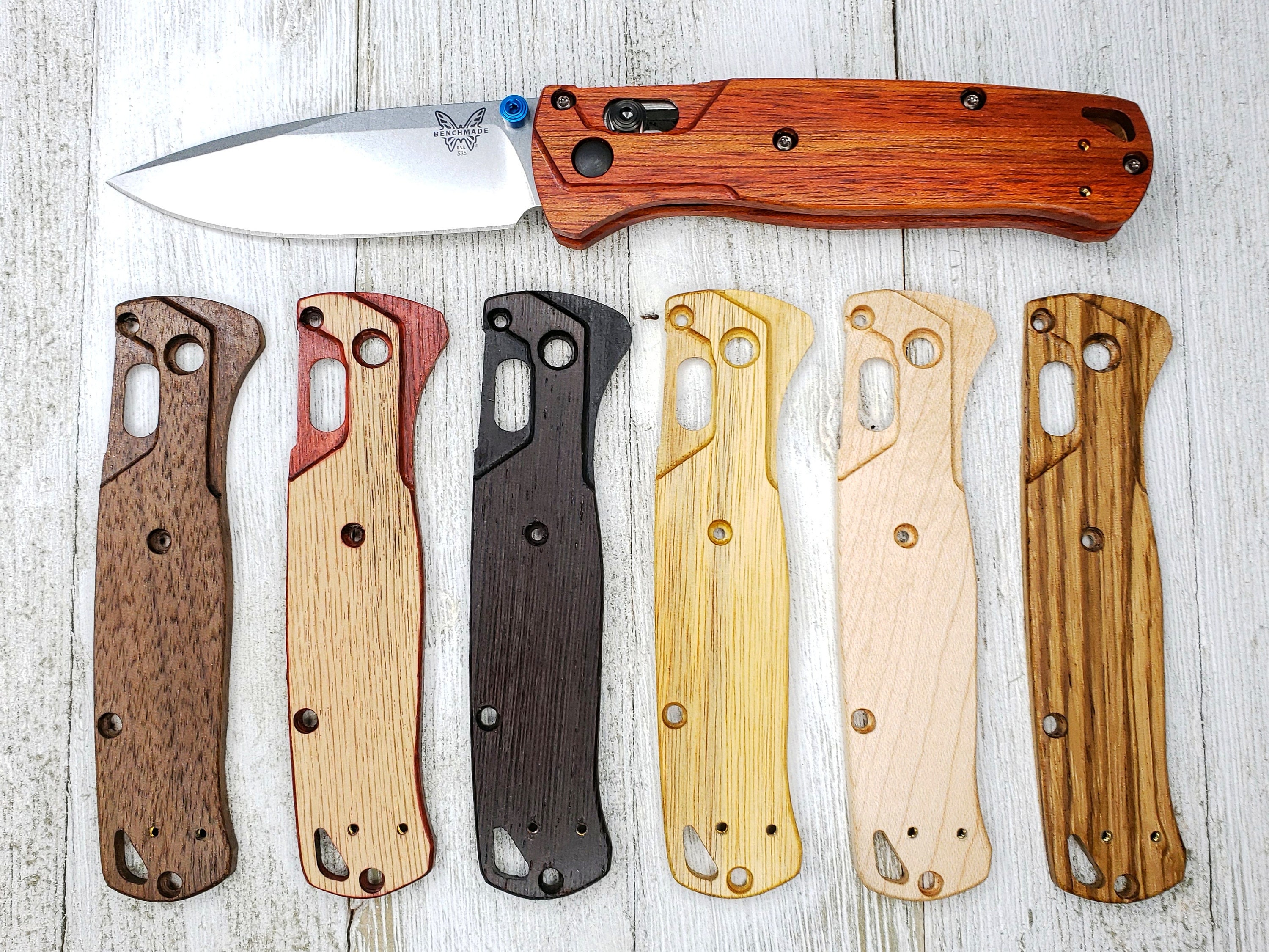 Benchmade Bugout Scales / Benchmade 535 Wood Scales - Etsy