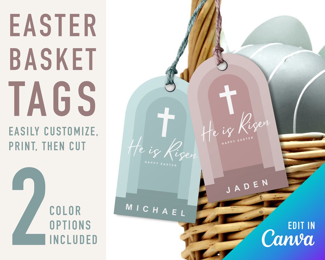 Easter Gift Tags Template Catholic Easter Gift Tag Printable Catholic ...
