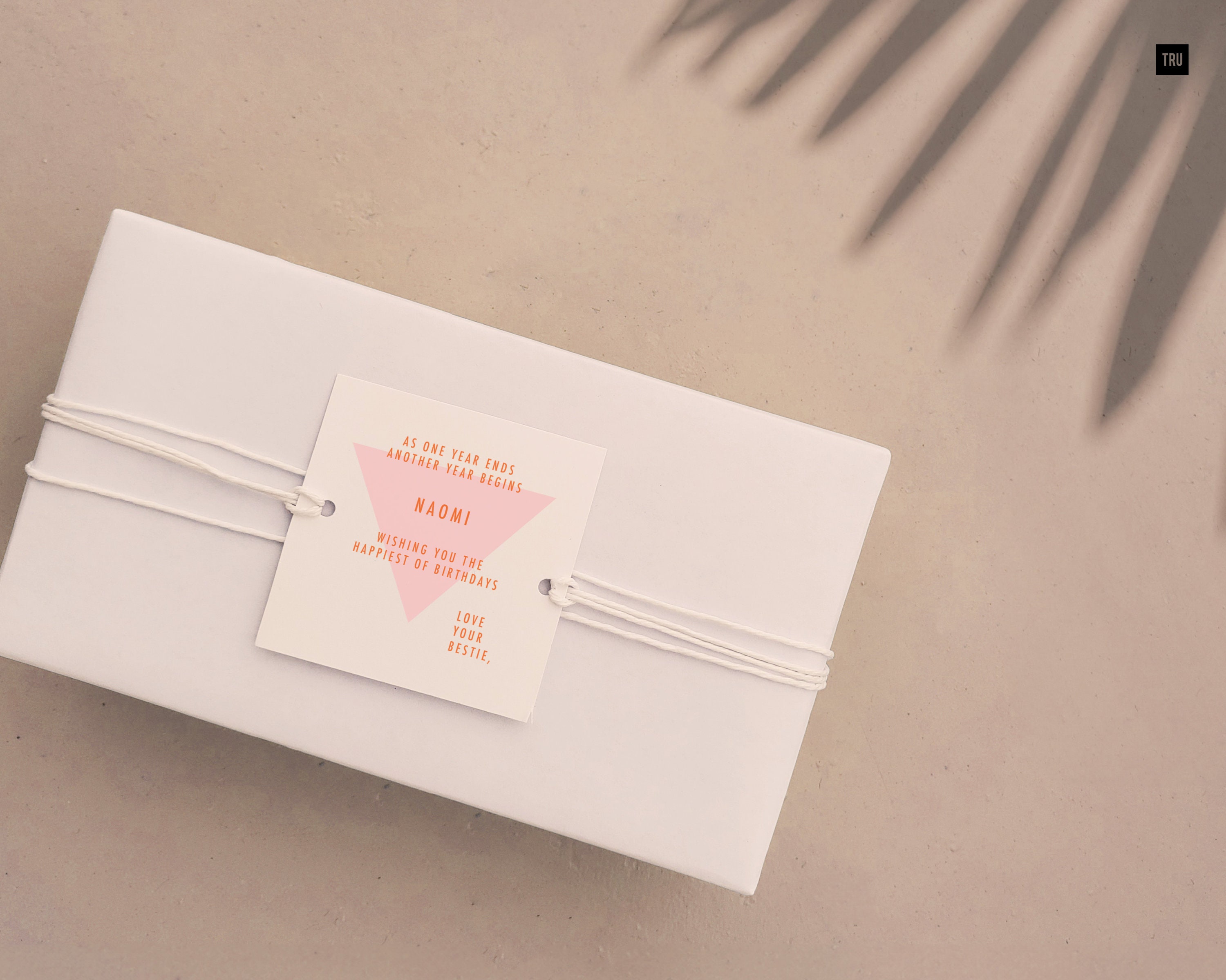 Gift Tag Template Editable Gift Tags Canva Printable Gift Tags - Etsy