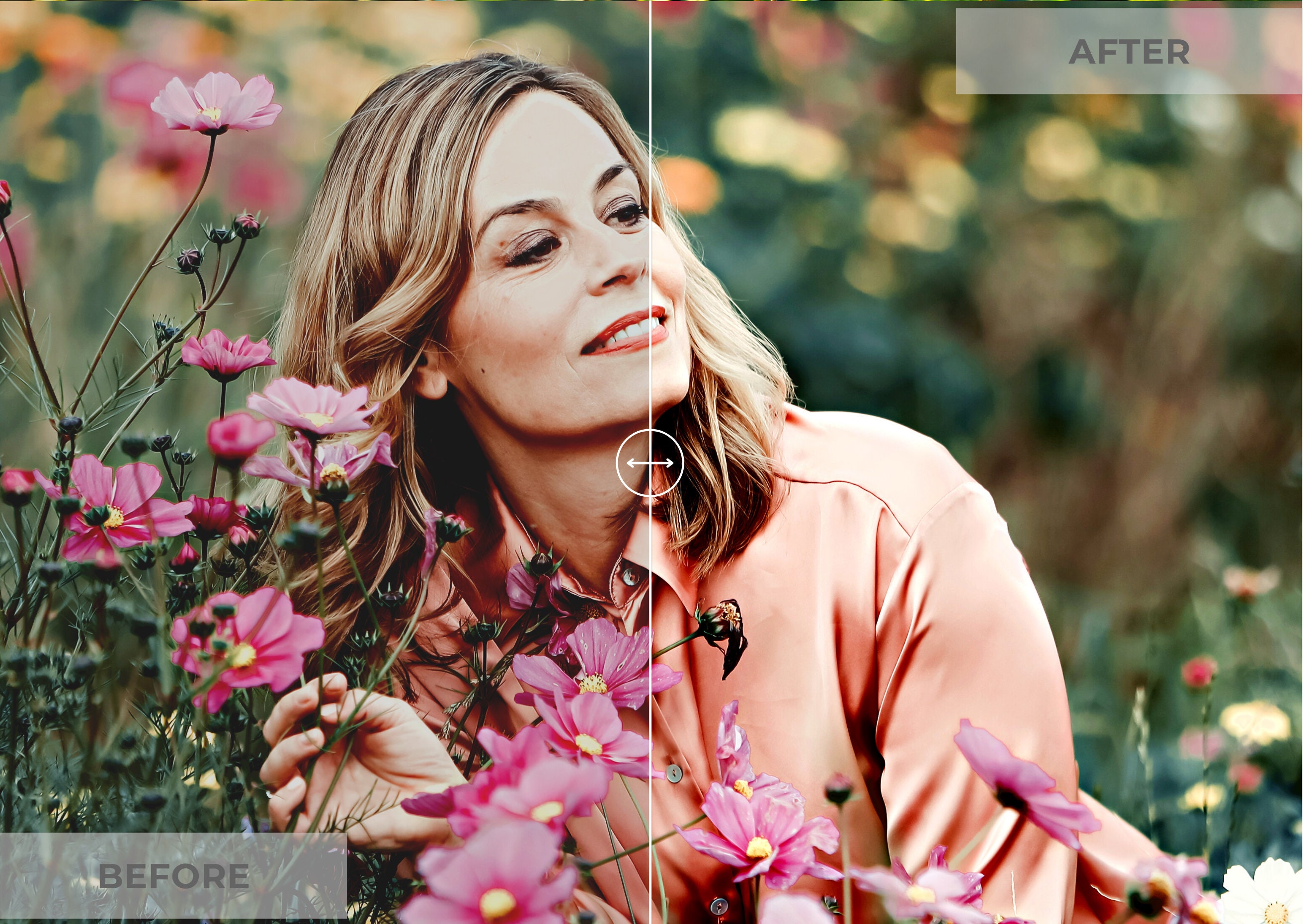 Spring Lightroom Presets: Natural Vibrant Photo Effects (30 Desktop ...