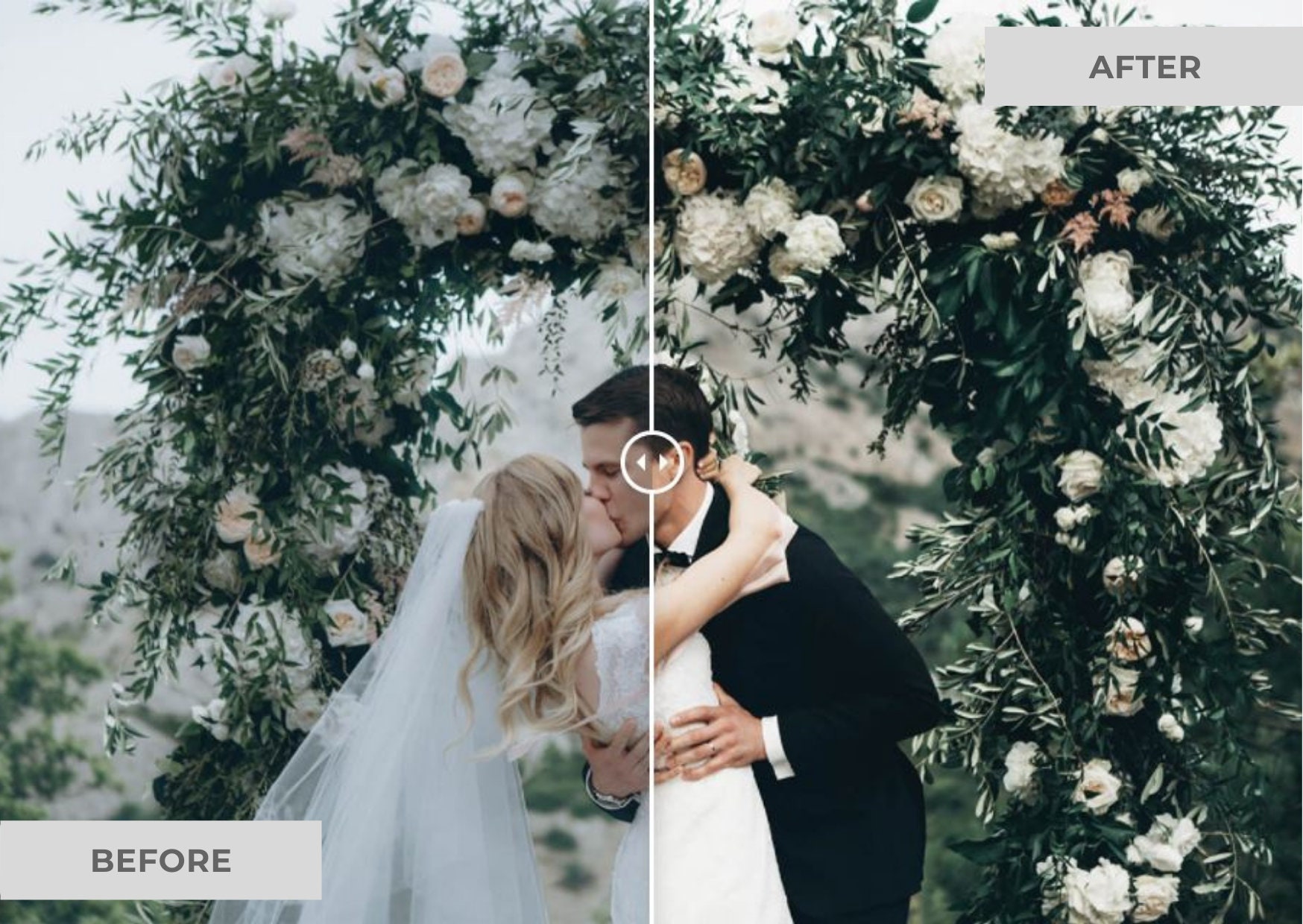 Wedding Lightroom Preset, Bright Filter, Marriage Photo Effect, Couple ...