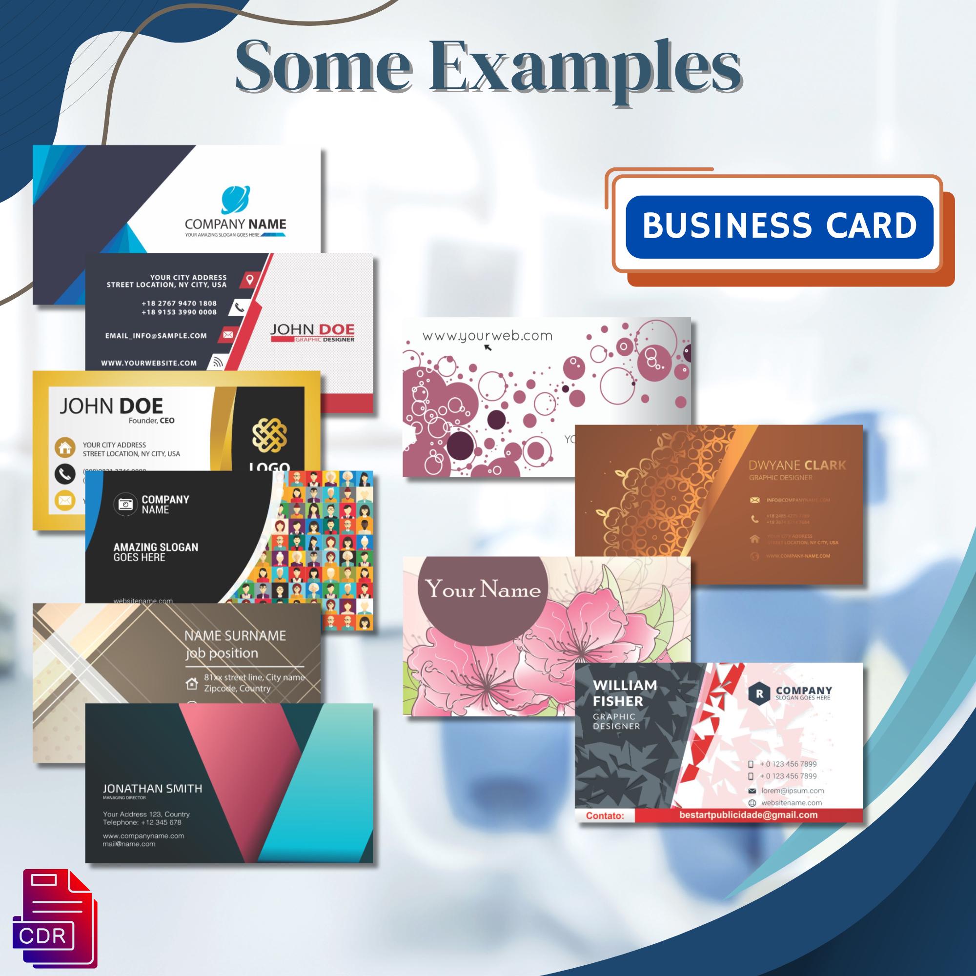 10,000+ Editable Coreldraw Templates for Business Cards, Logos, Flyers ...