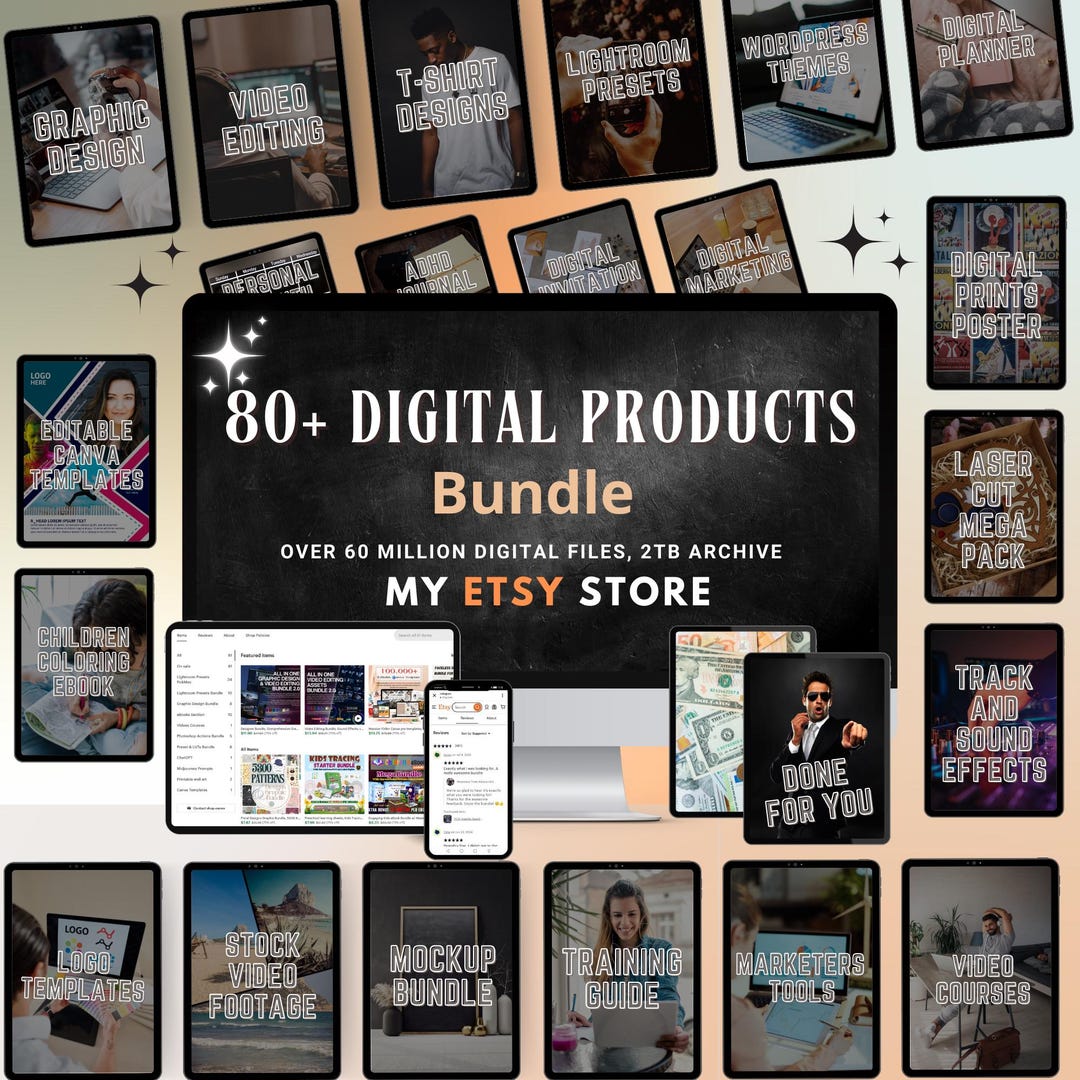 Buy Massive Digital Product Bundle: 80 Plr Trending Product, Graphic ...