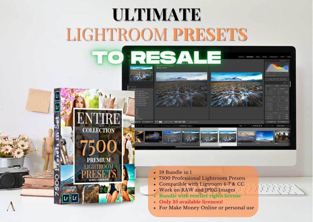 7500 Lightroom Presets Mega Bundle - Mobile & Desktop (digital Download ...