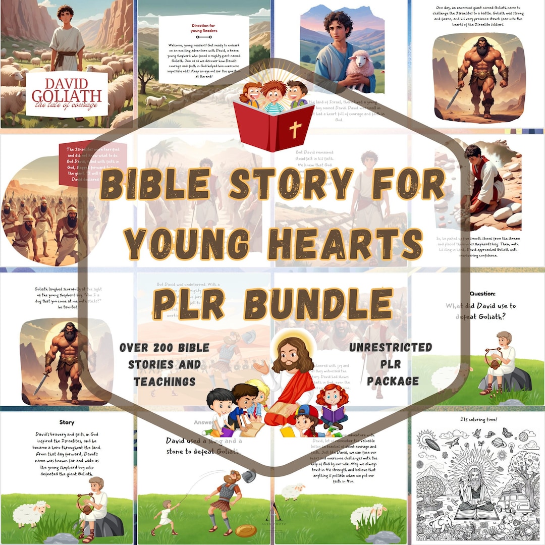200 Bible Stories and Religious Teachings for Children and Young People ...