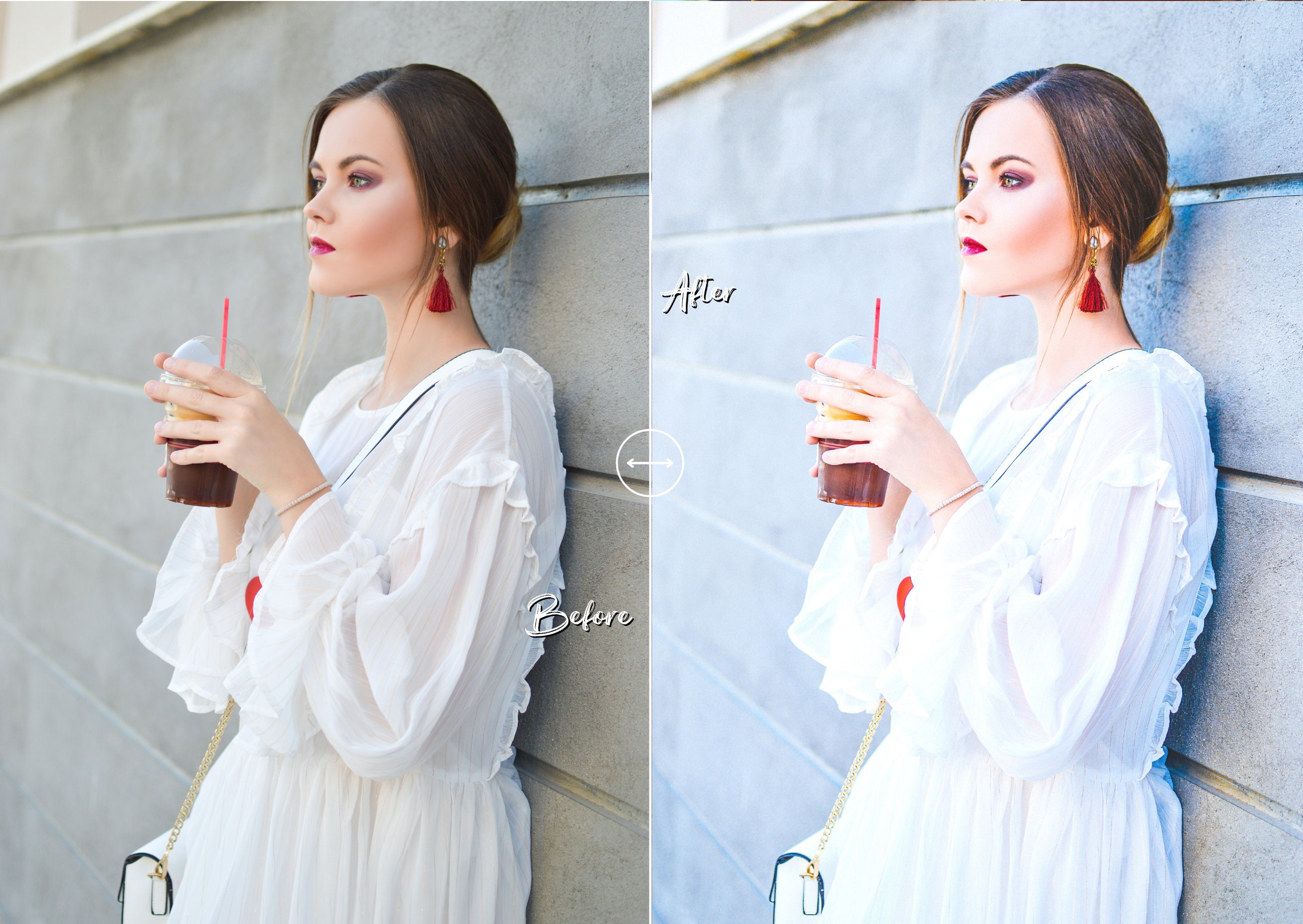 Instagram Fashion Lightroom Preset, Aesthetic Tone Filter, Bright ...