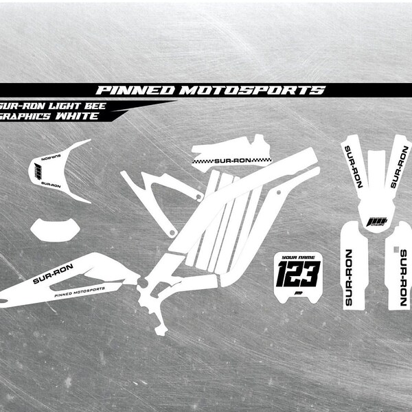 Surron Number Plate - Etsy