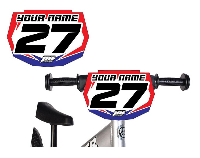 KTM Styled Mini Number Plate Decals (QTY10) - Etsy