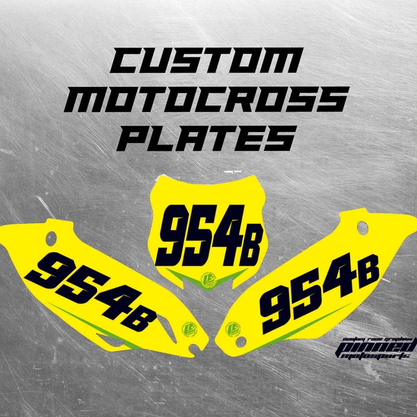 Custom Dirt Bike Numbers - Etsy
