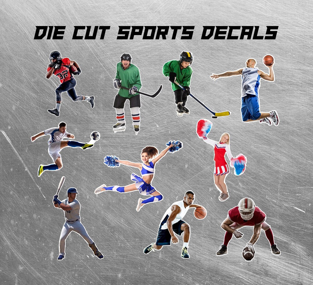 Sports Decals, Custom Photo Stickers, Family Decals, Waterproof Decals ...
