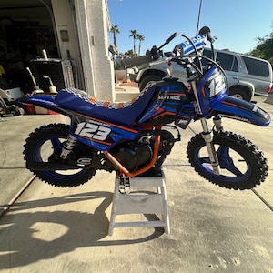 Yamaha PW50 Number Plates: Custom Dirt Bike Numbers - Etsy