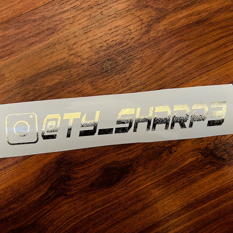 Gold Decal - Etsy