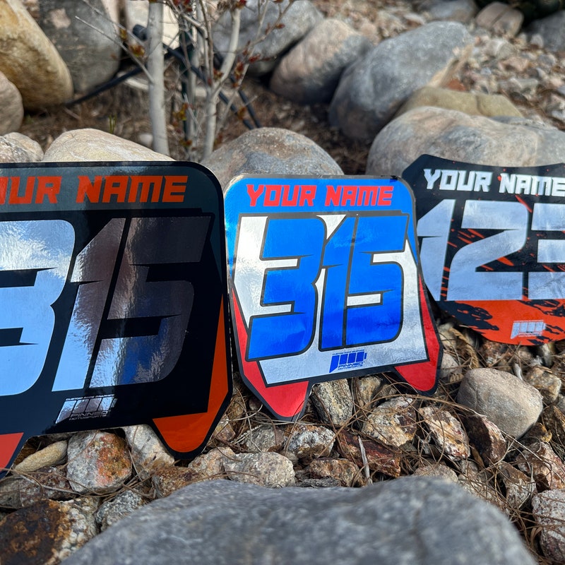 Odi Number Plate Decal - Etsy