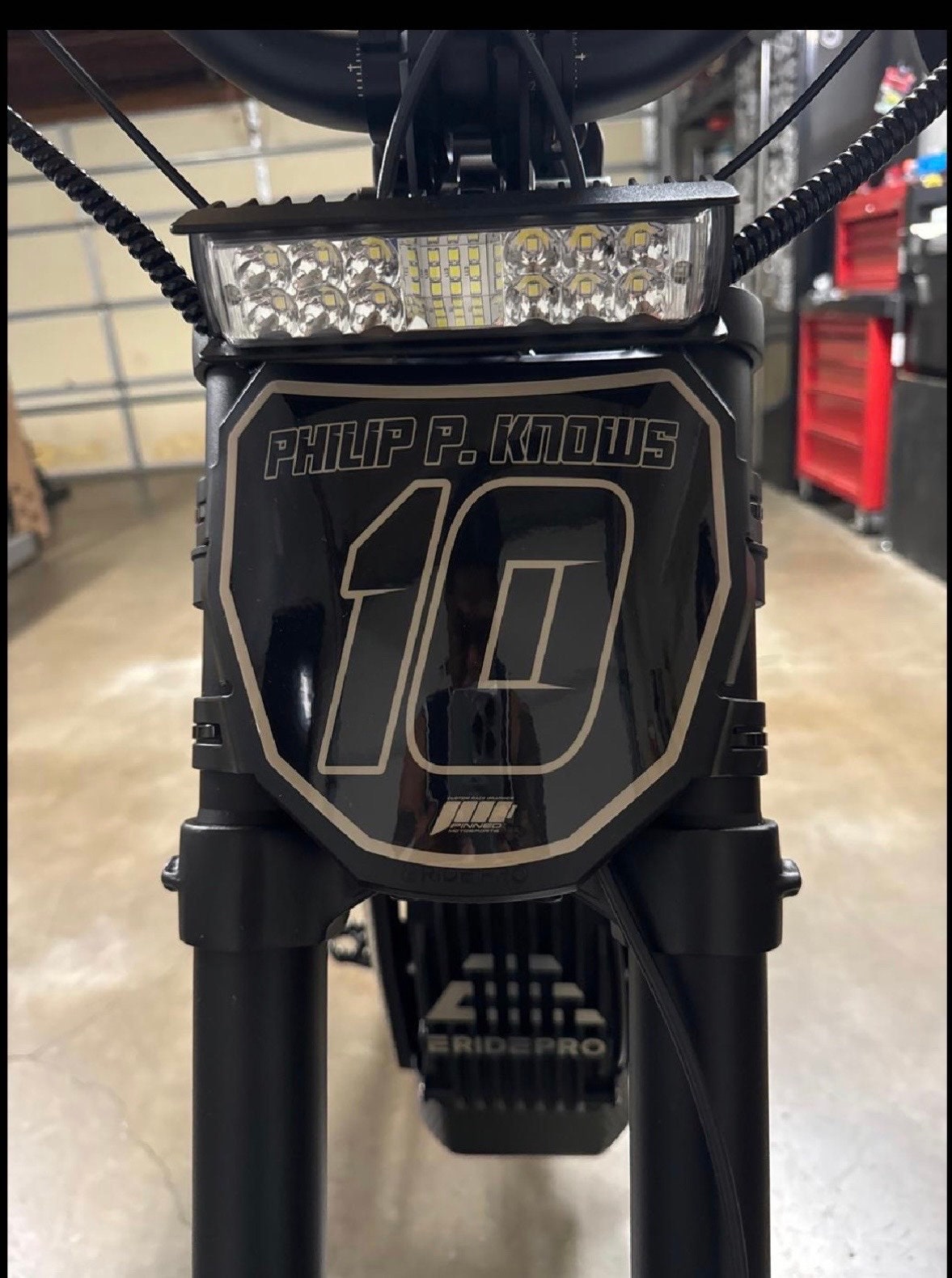 Personalized ODI Downhill Plate Decal Pack: Custom MTB Number Plate ...