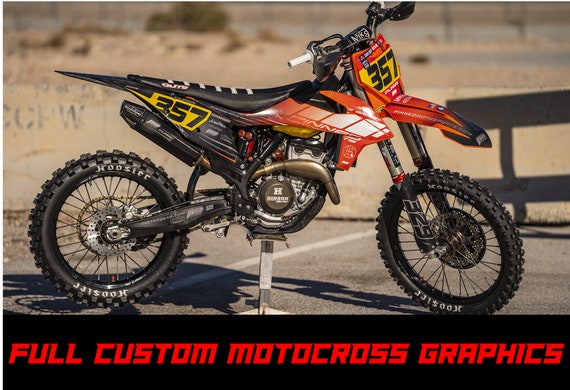 Full Custom Motocross Graphics - Etsy