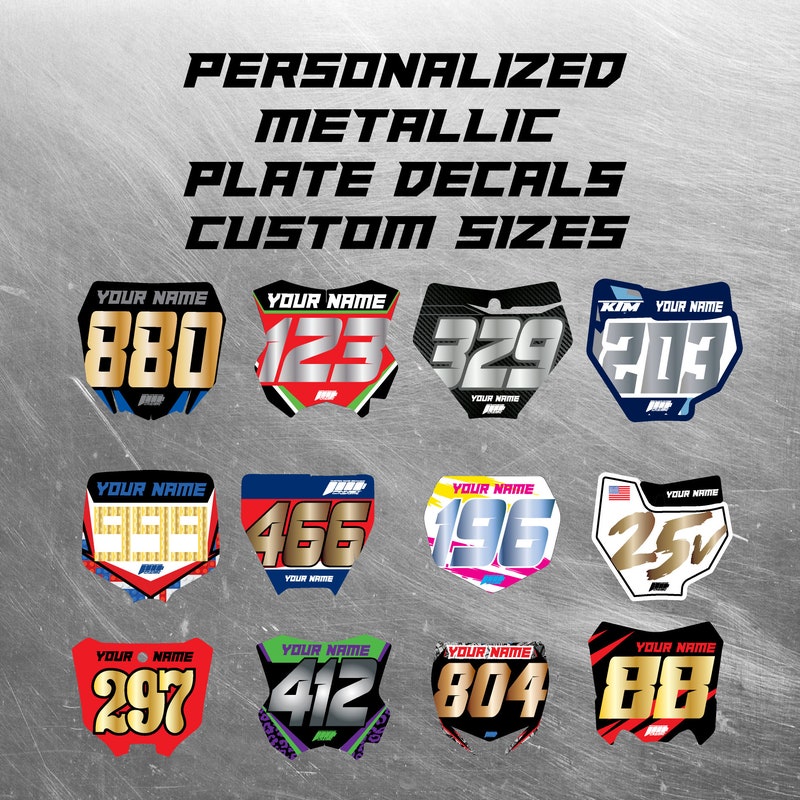 Odi Number Plate Sticker - Etsy