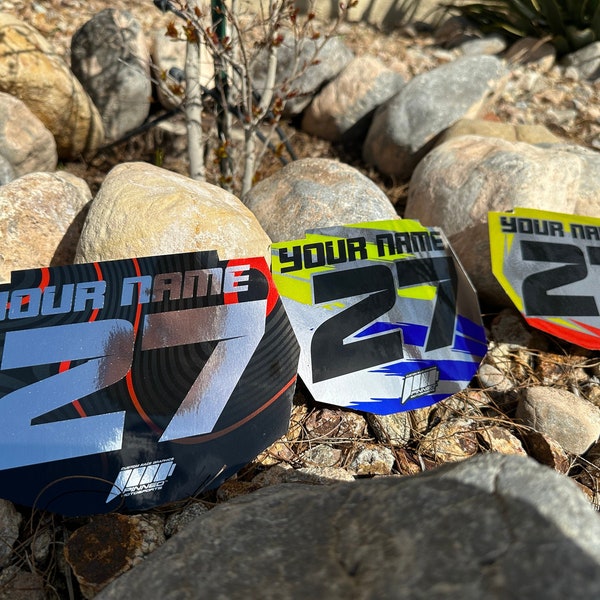 Odi Number Plate Decal - Etsy