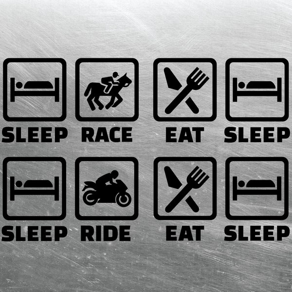 Eat Sleep Ride - Etsy