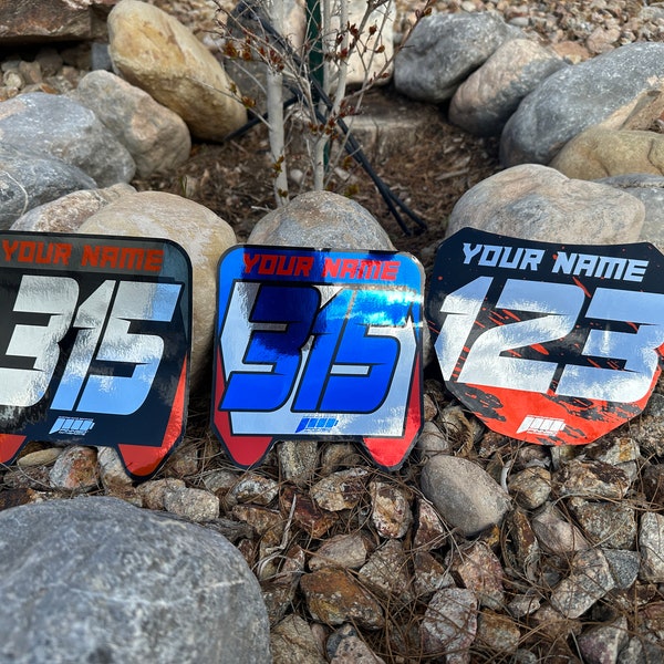 Odi Number Plate Sticker - Etsy