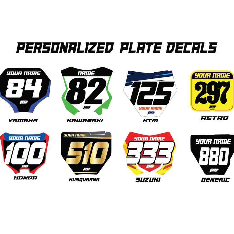 Odi Plate Decal - Etsy Australia