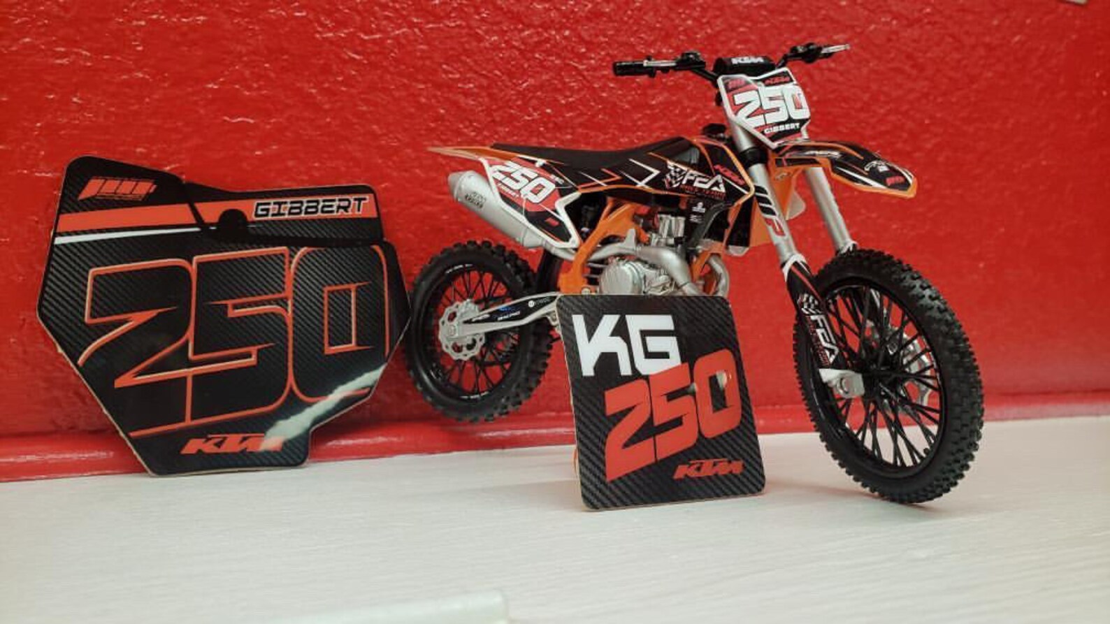 Mini Plate Decals Custom Name Number Plate Decal Motocross - Etsy