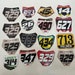 Personalized Motocross Number Plate Decals | Custom Mini Plates - Etsy
