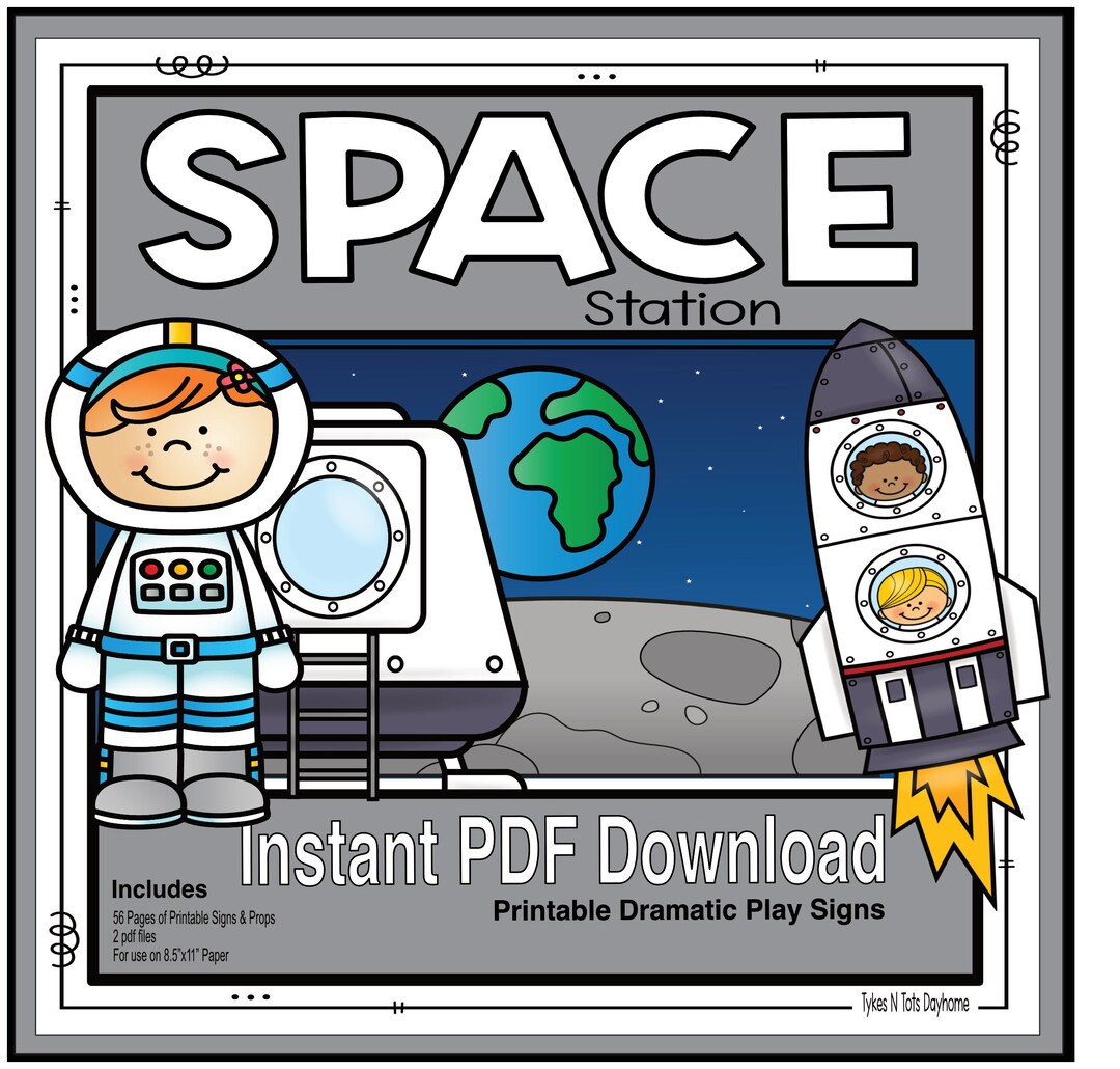 Space Station Dramatic Play - Etsy